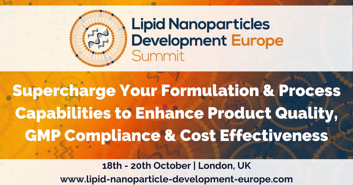 Lipid Nanoparticles Development Summit Europe